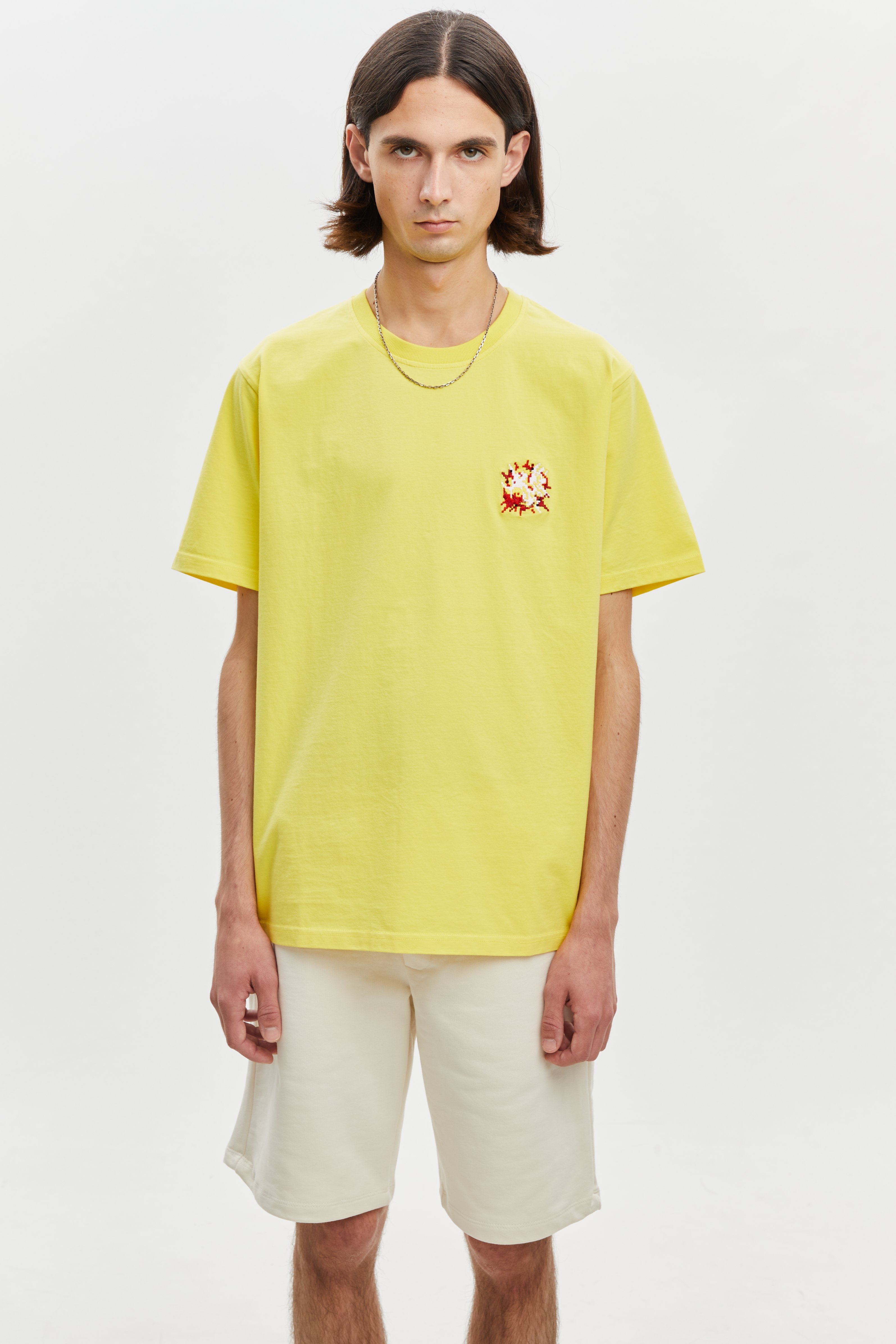 Explosion T-shirt Yellow – Bricktown World