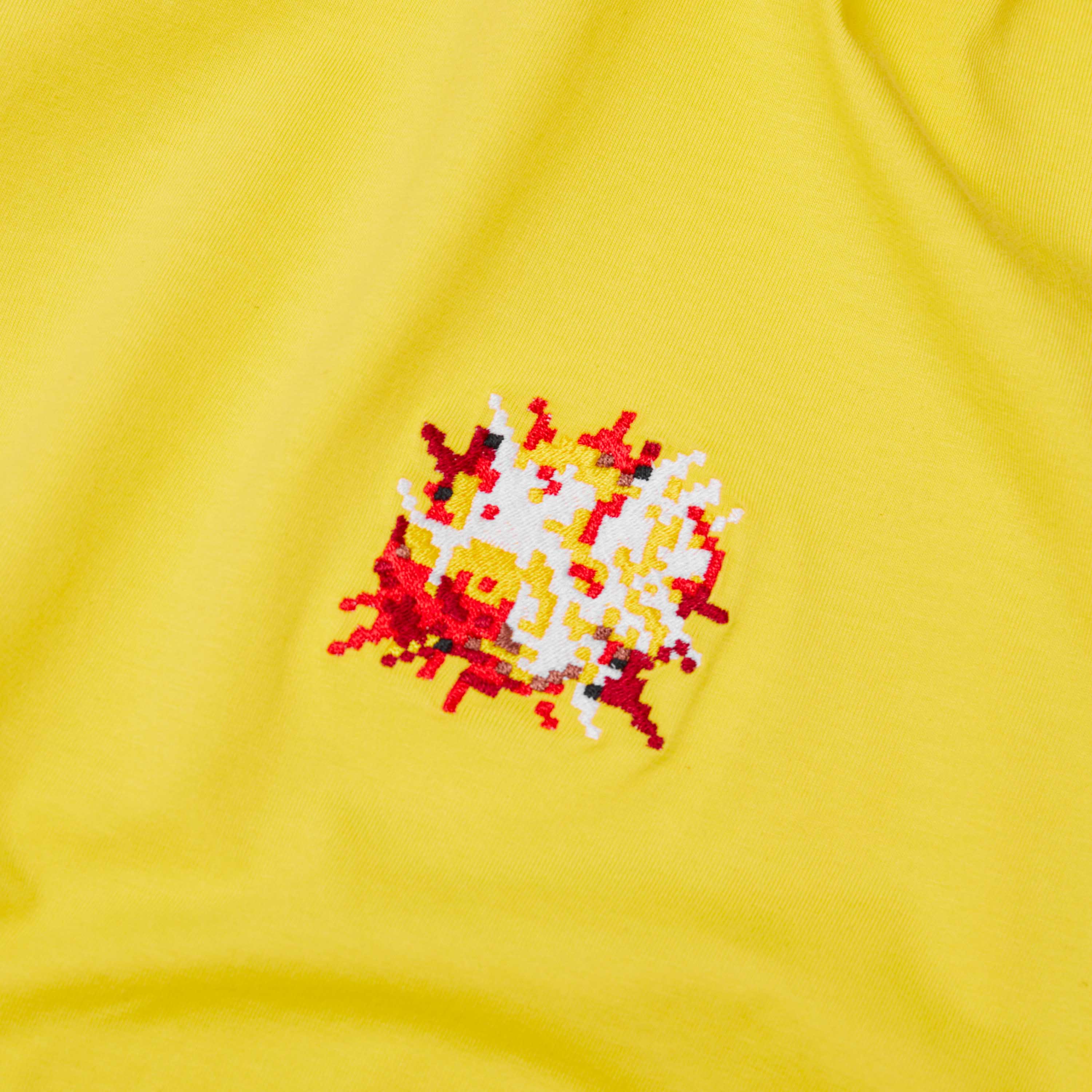 Explosion T-shirt Yellow – Bricktown World